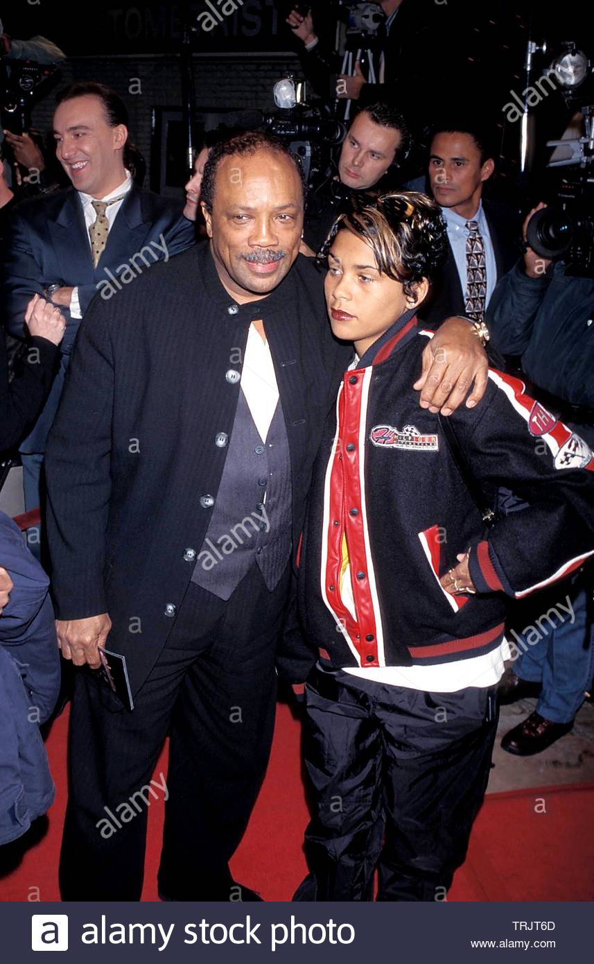 Quincy Jones And Kidada Jones High Resolution Stock Photography and ...