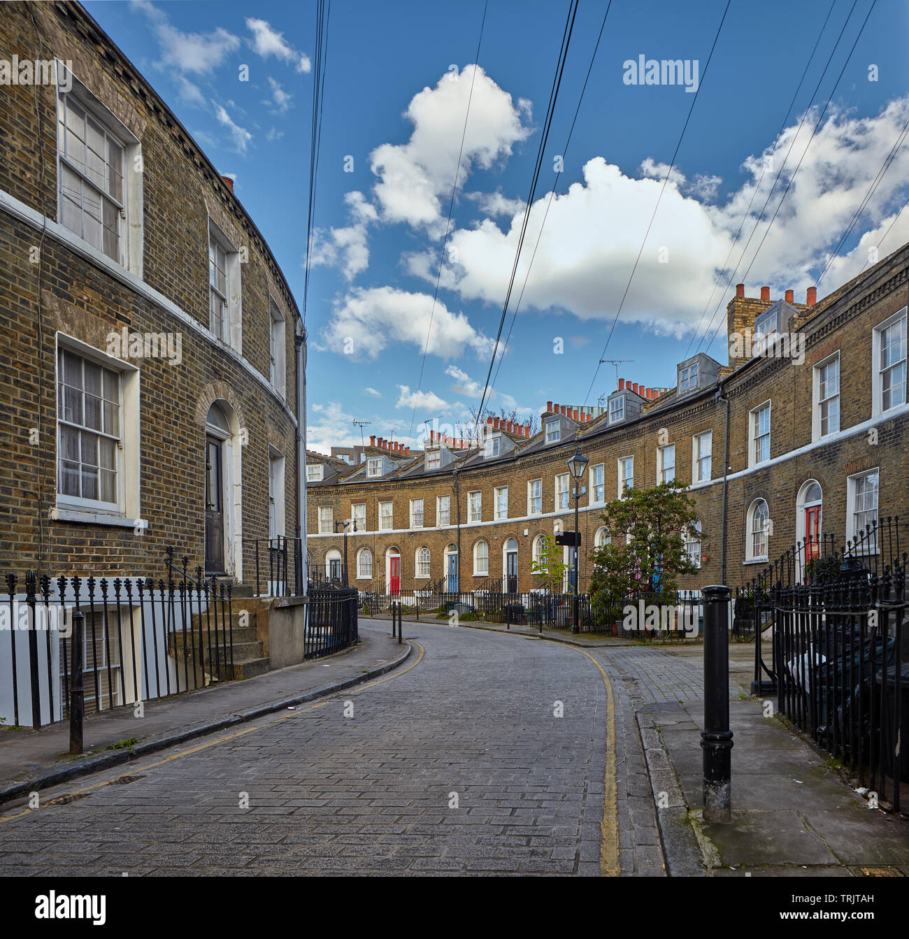 Keystone Crescent, formerly Caledonian Crescent, Kings Cross, London ...