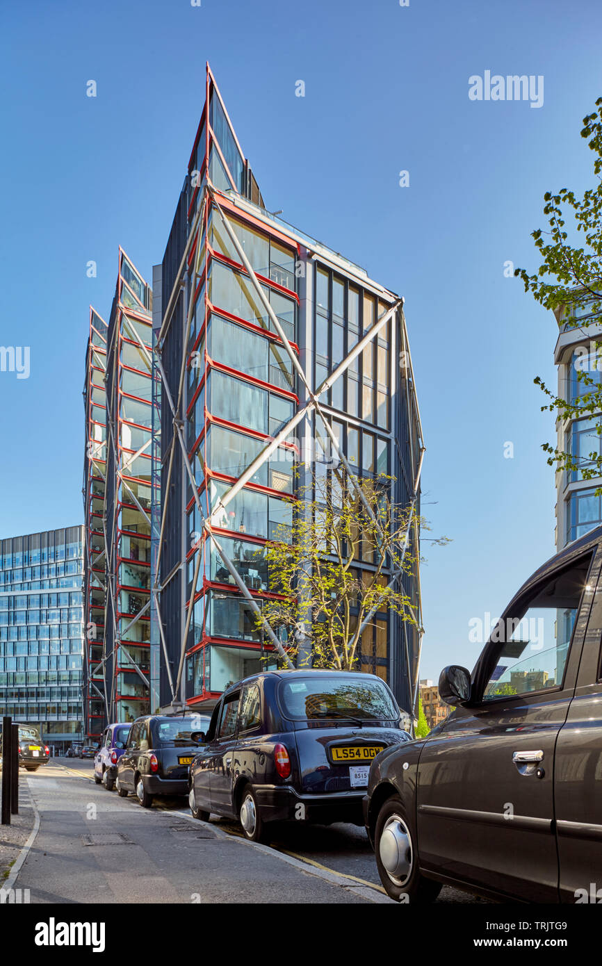 Neo Bankside High Rise Flats Apartment Building High Resolution Stock ...