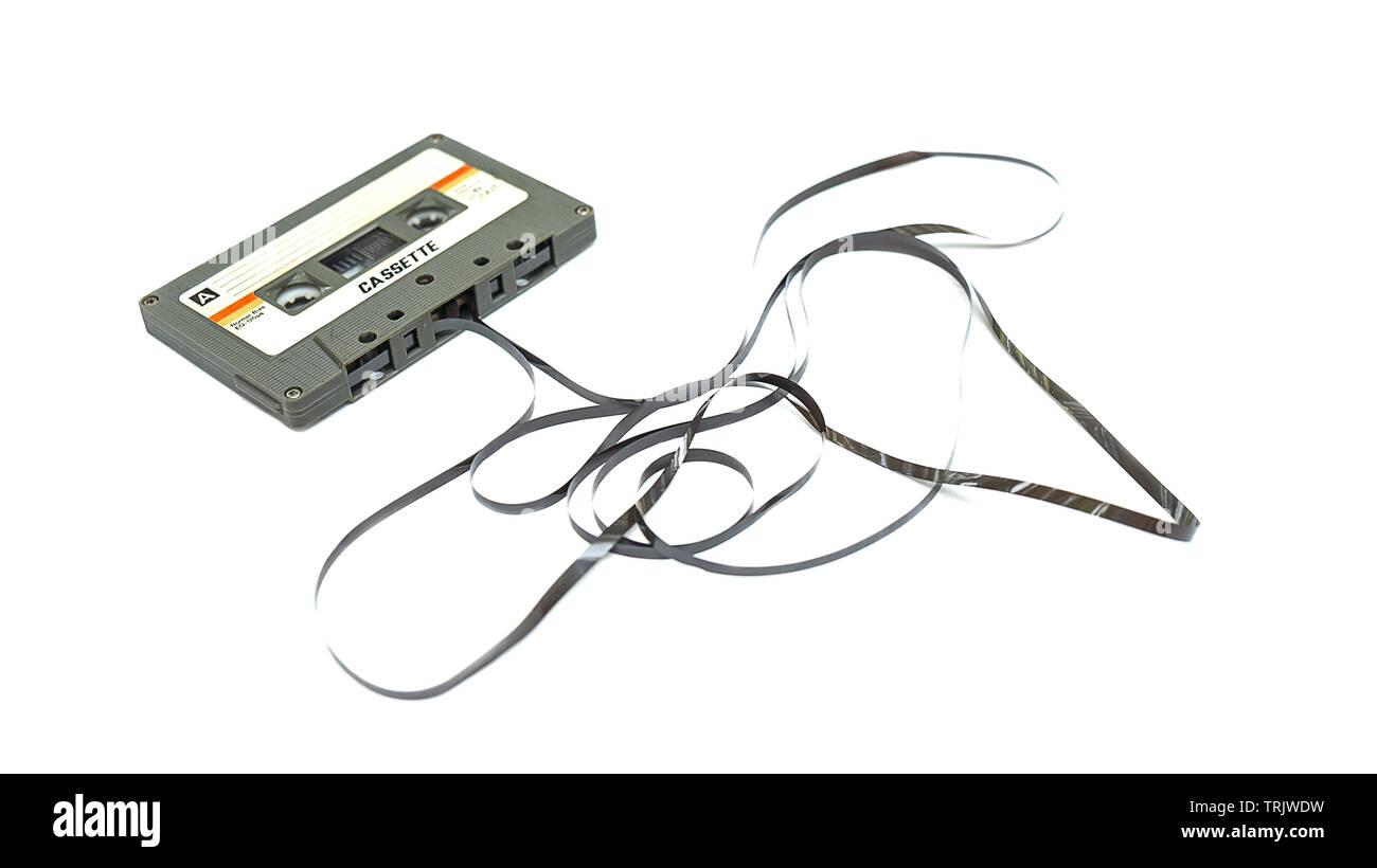 1970s music cassette tapes Cut Out Stock Images & Pictures - Alamy