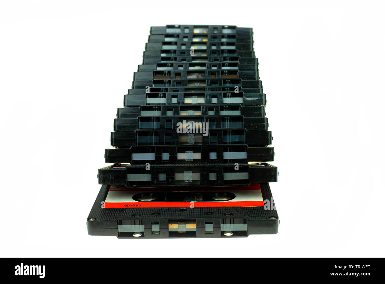 1970s music cassette tapes Cut Out Stock Images & Pictures - Alamy