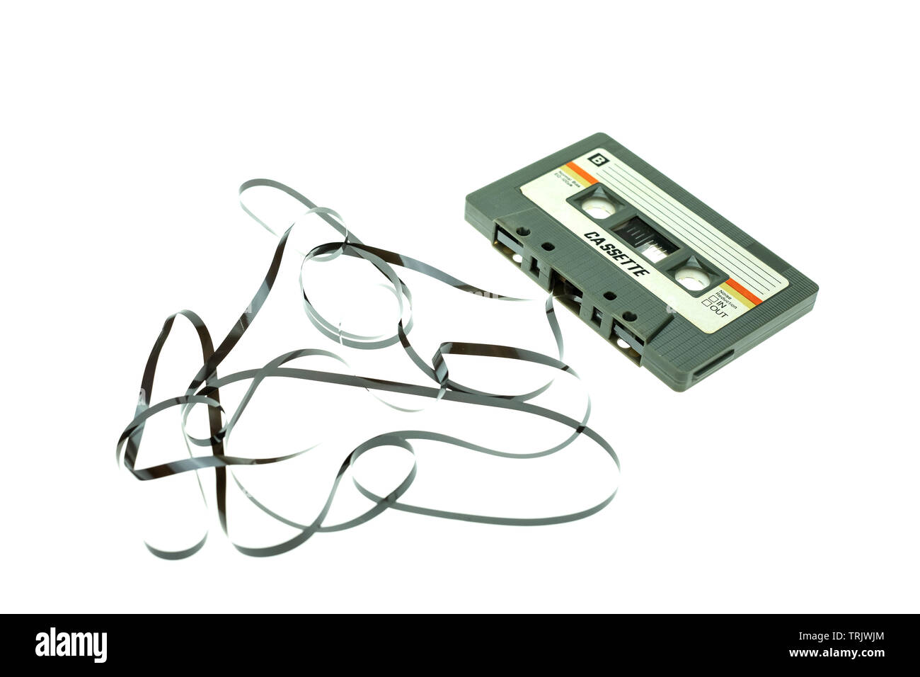 1970s music cassette tapes Cut Out Stock Images & Pictures - Alamy