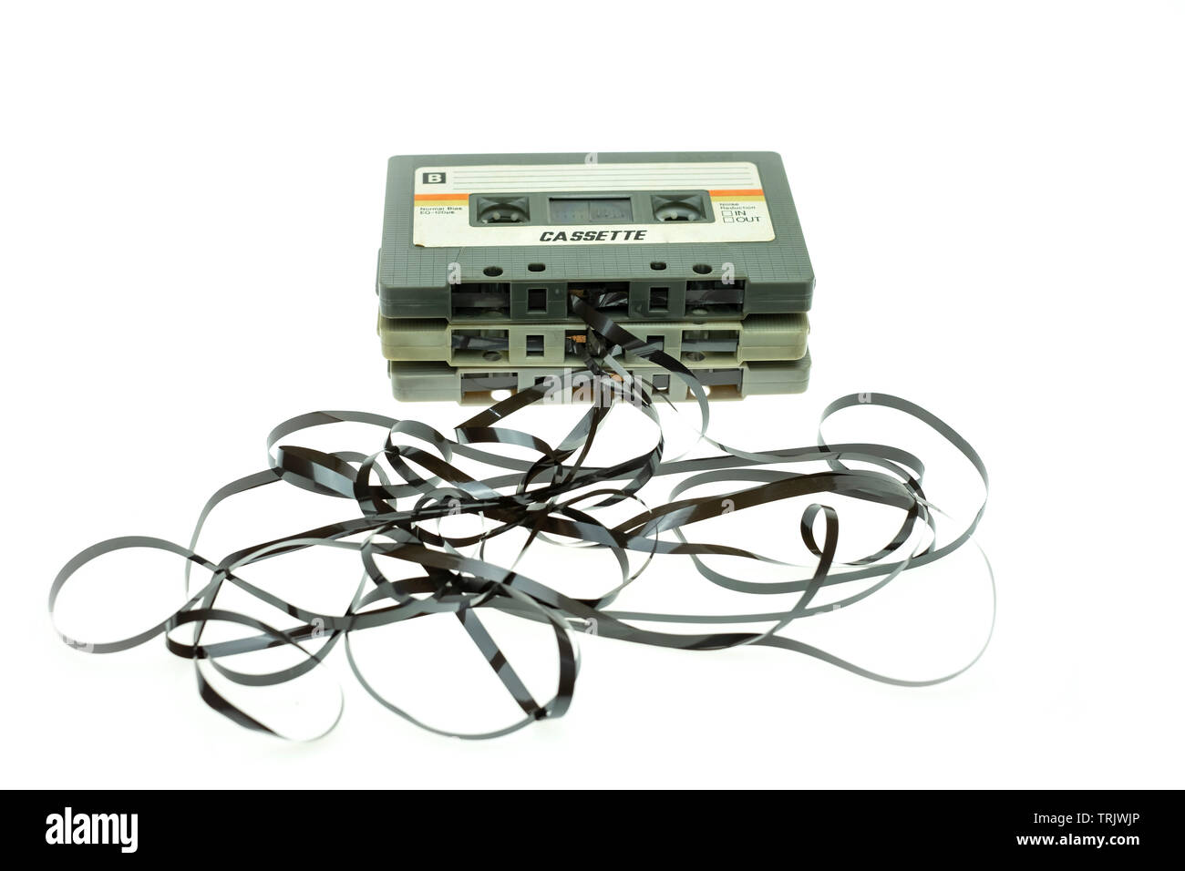 1970s music cassette tapes Cut Out Stock Images & Pictures - Alamy