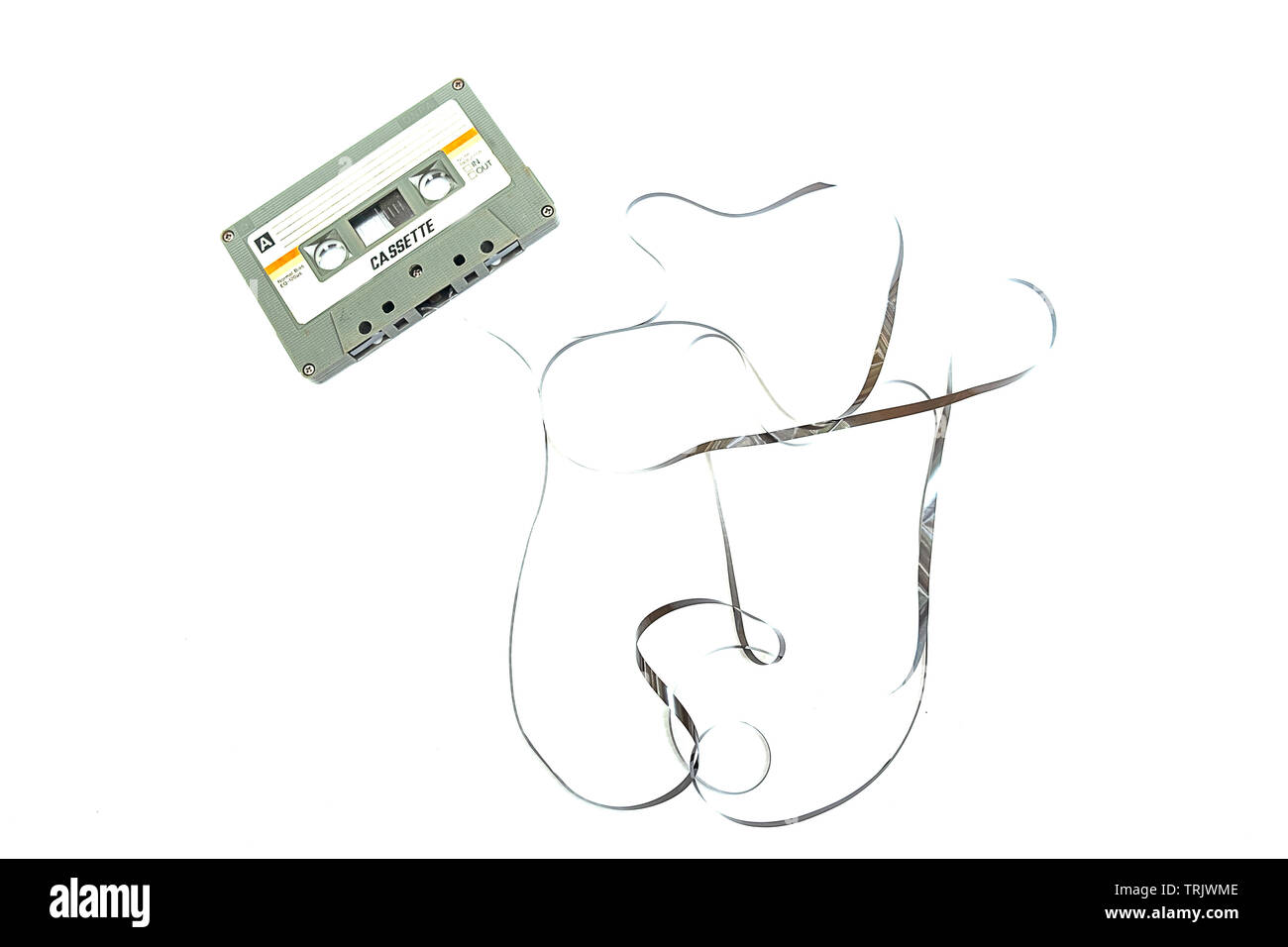 1970s music cassette tapes Cut Out Stock Images & Pictures - Alamy