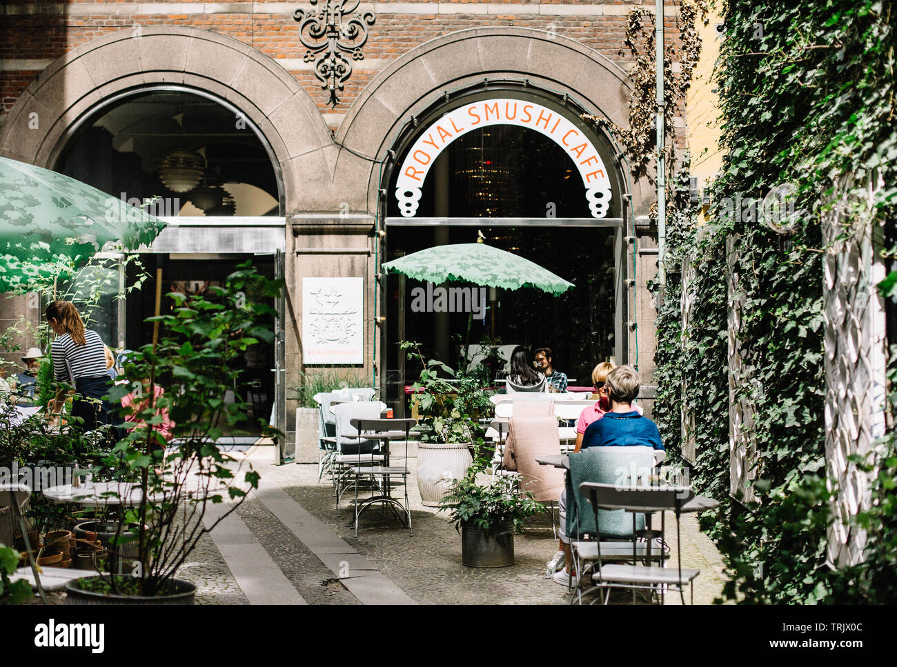 Copenhagen royal smushi café hi-res stock photography and images - Alamy