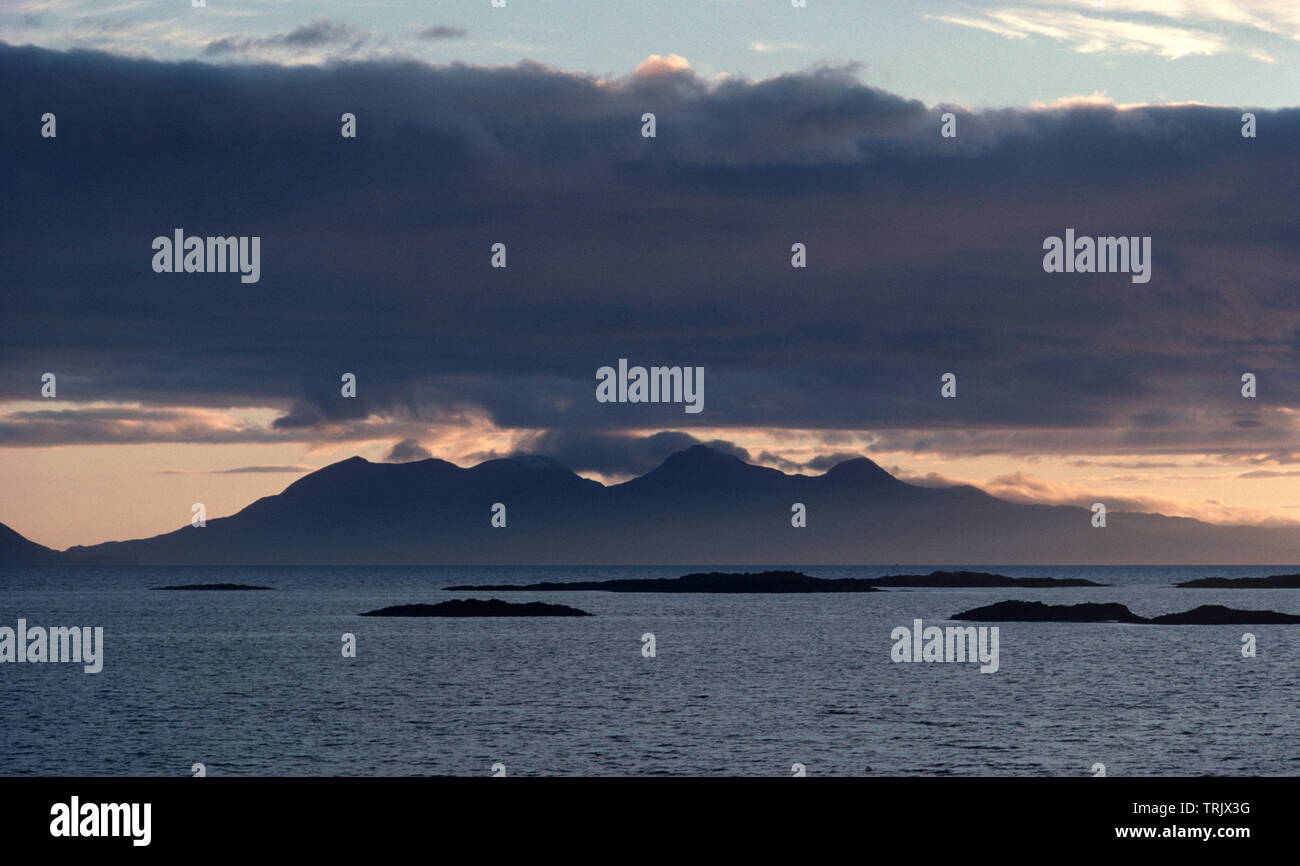 Island of Rum, Inner Hebrides Islands, District of Locaber, Scotland ...