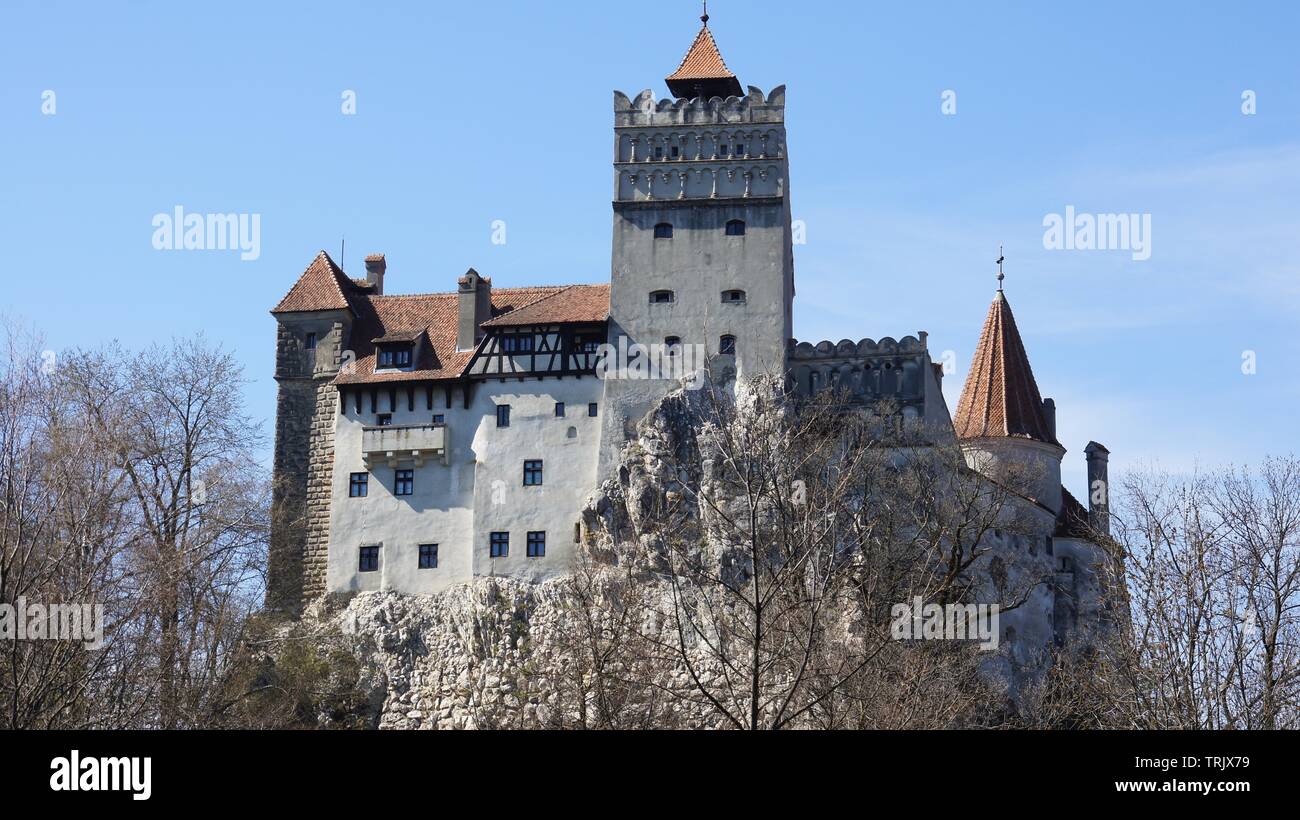 bran castle photography Stock Photo - Alamy