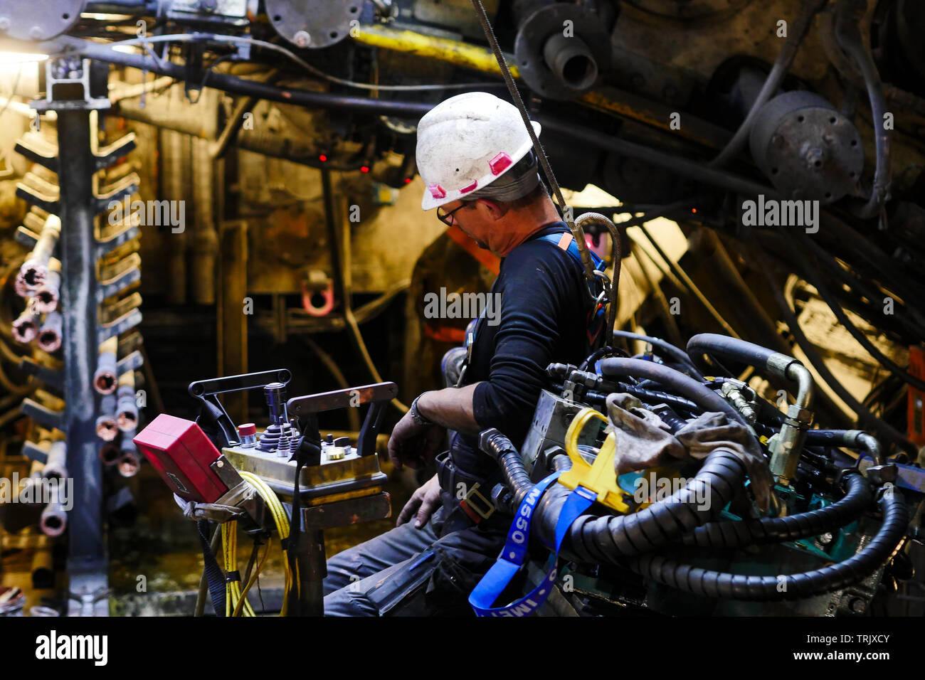 Railway worksite hi-res stock photography and images - Alamy