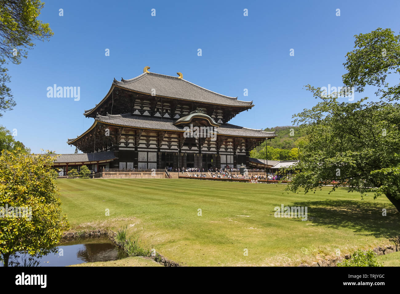 Todai-ji (Great Eastern Temple) is the buddhist temple in Nara, Japan ...