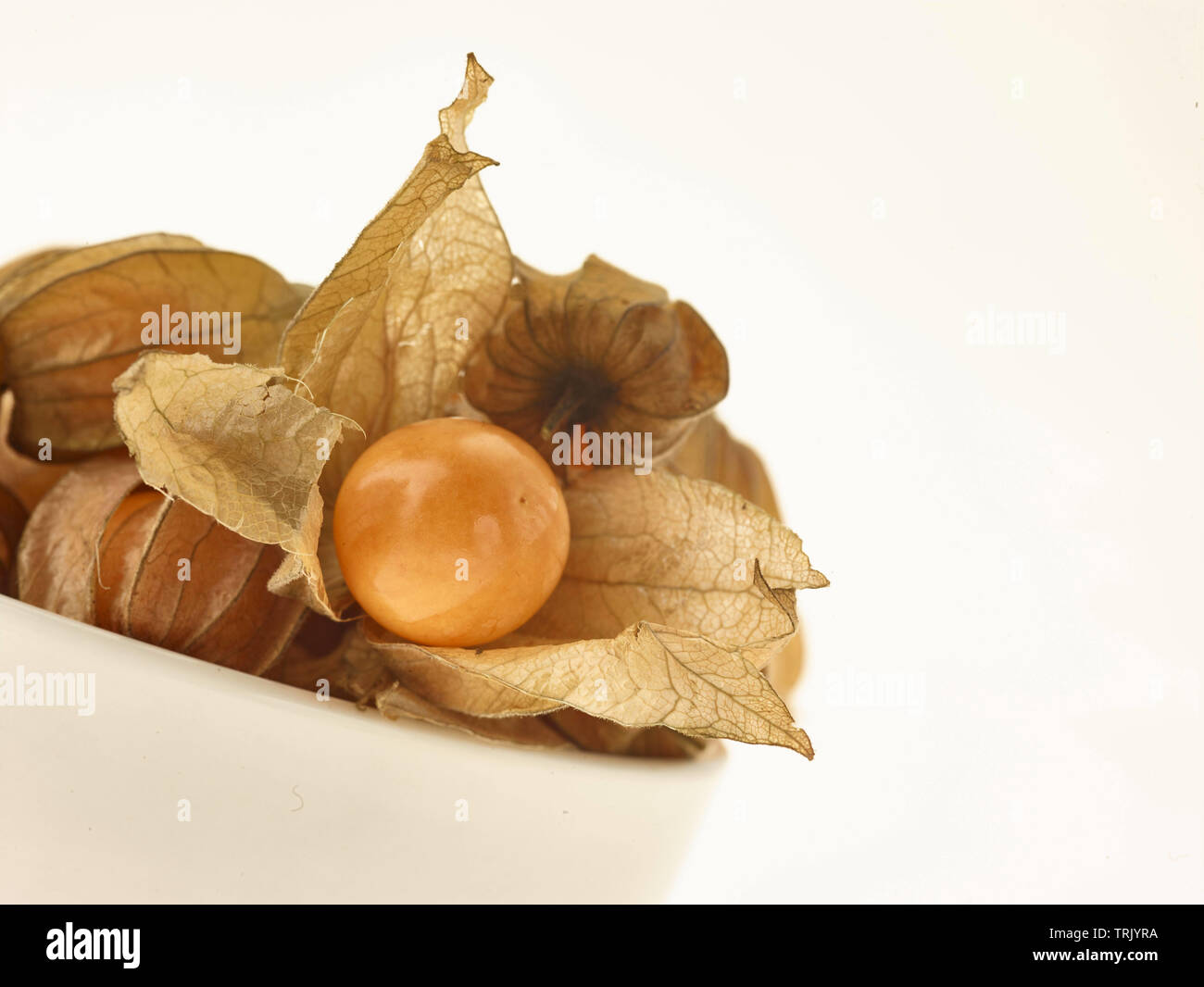 Cape gooseberry fruit in lantern food photograph Stock Photo - Alamy