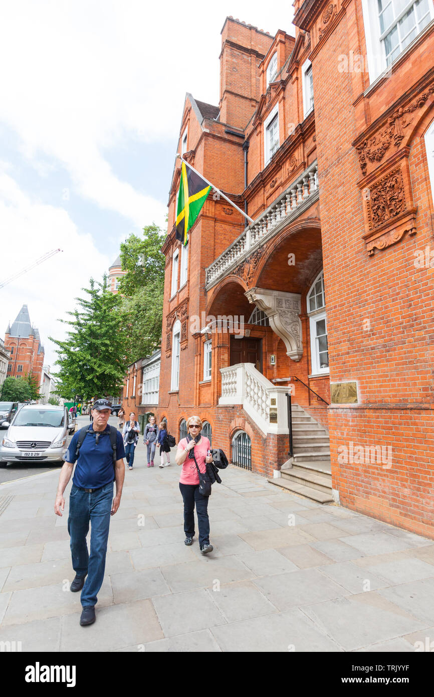 Jamaican High Commission, 1-2 Prince Consort Rd, Kensington, London ...