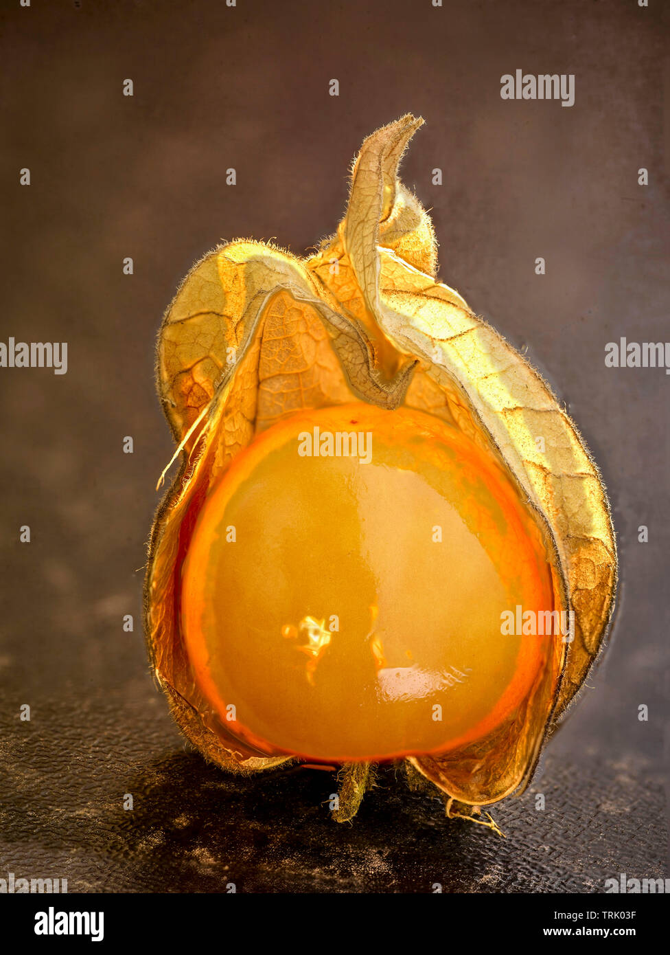 Cape gooseberry fruit in lantern food photograph Stock Photo - Alamy