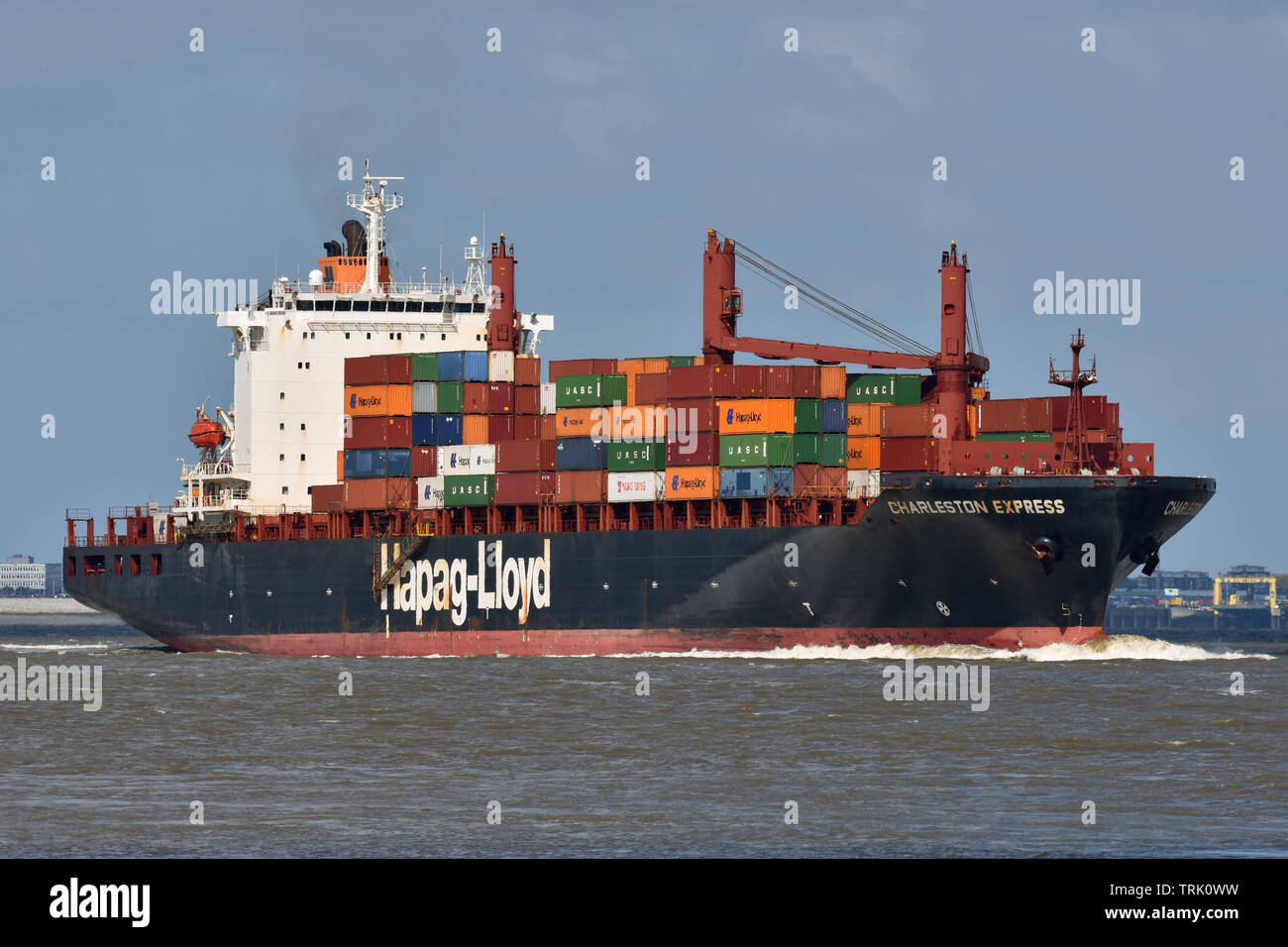 Container express hi-res stock photography and images - Alamy