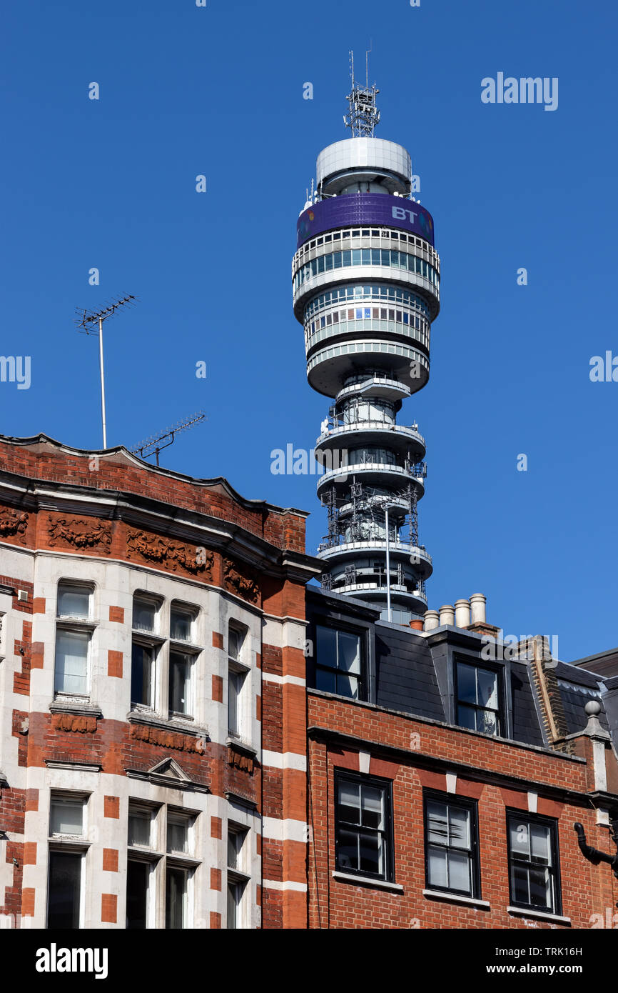 The BT Communications Tower, London Stock Photo - Alamy
