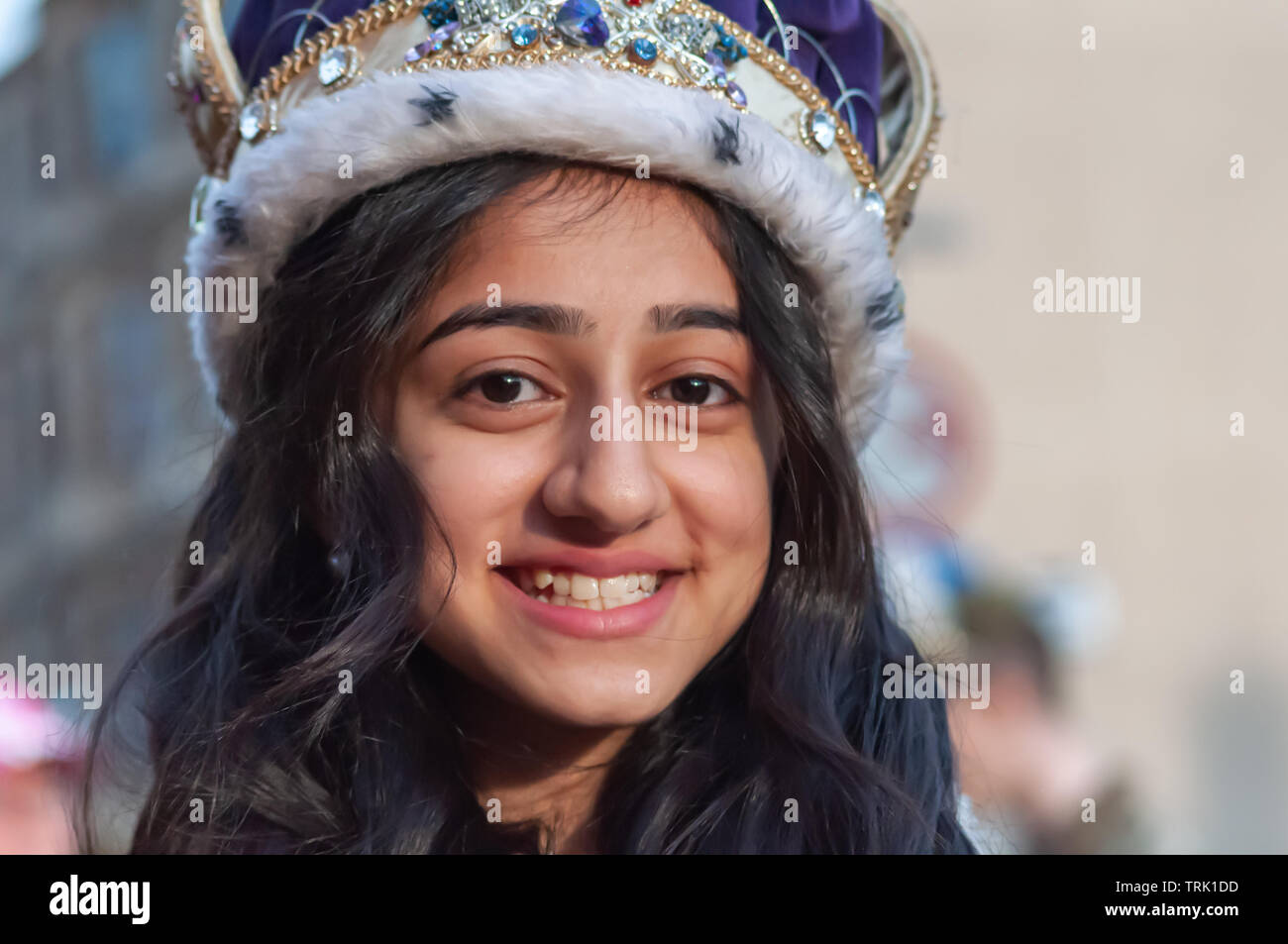 Glasgow , Scotland, UK. 7th June, 2019. Seerat was crowned the queen at ...