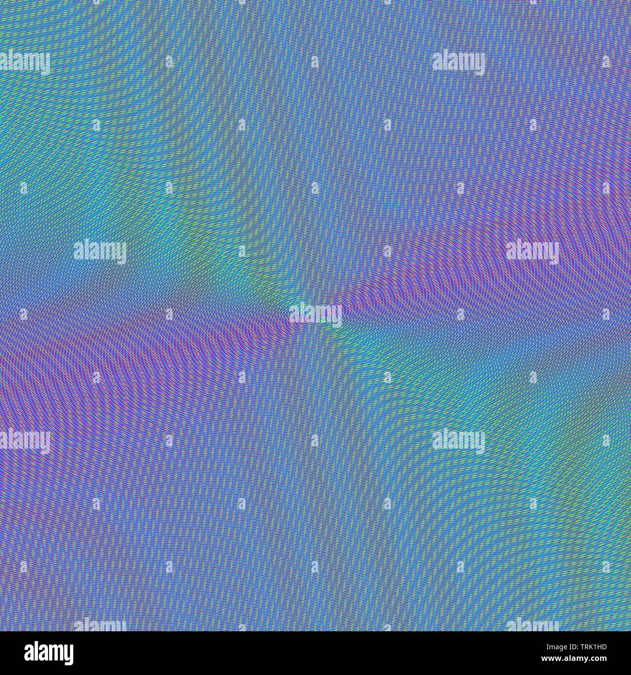 Computer graphics image of superimposed ellipses creating moire pattern ...