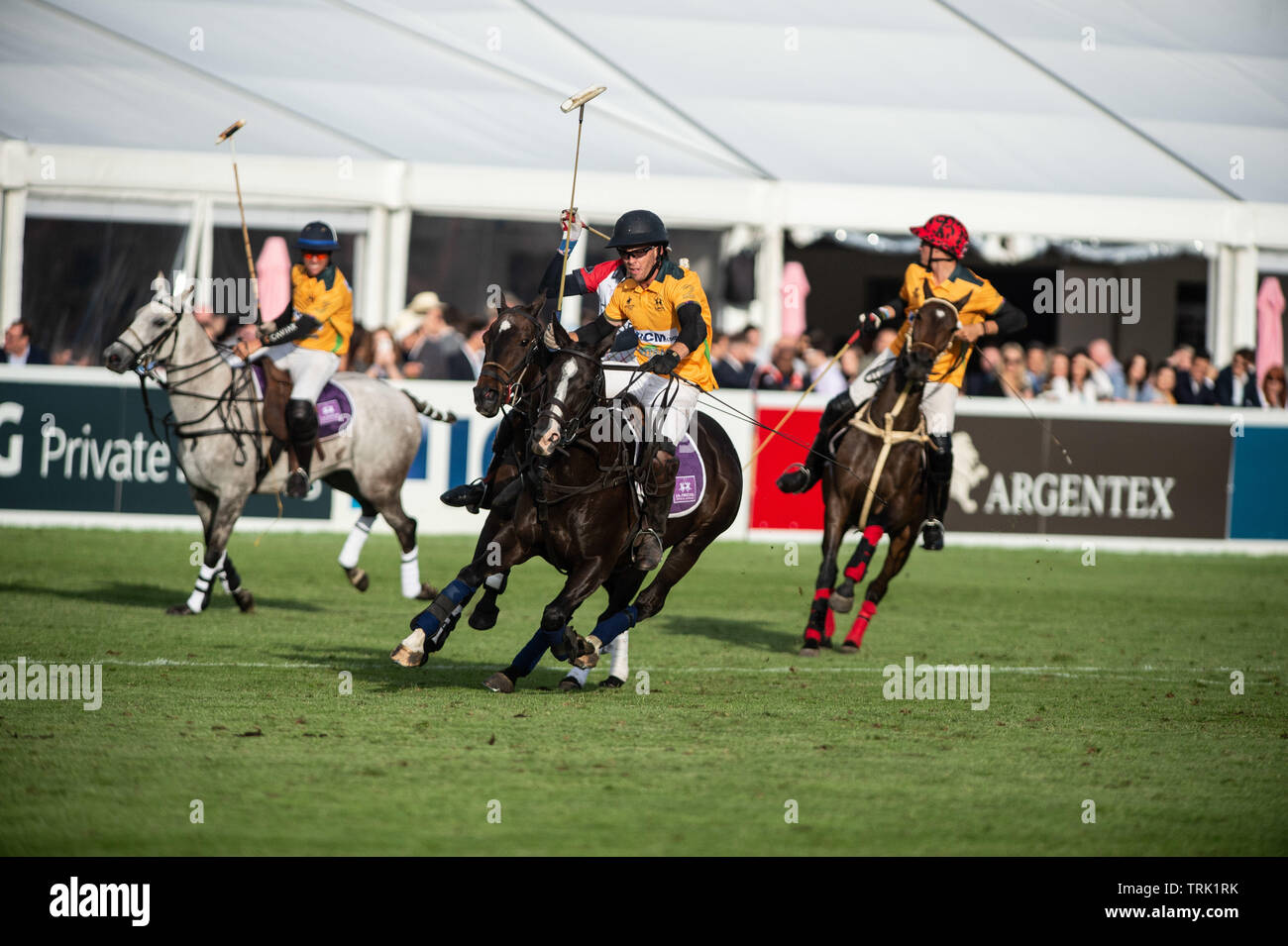London, UK. 7th June, 2019, Chestertons polo in the park 2019, World ...