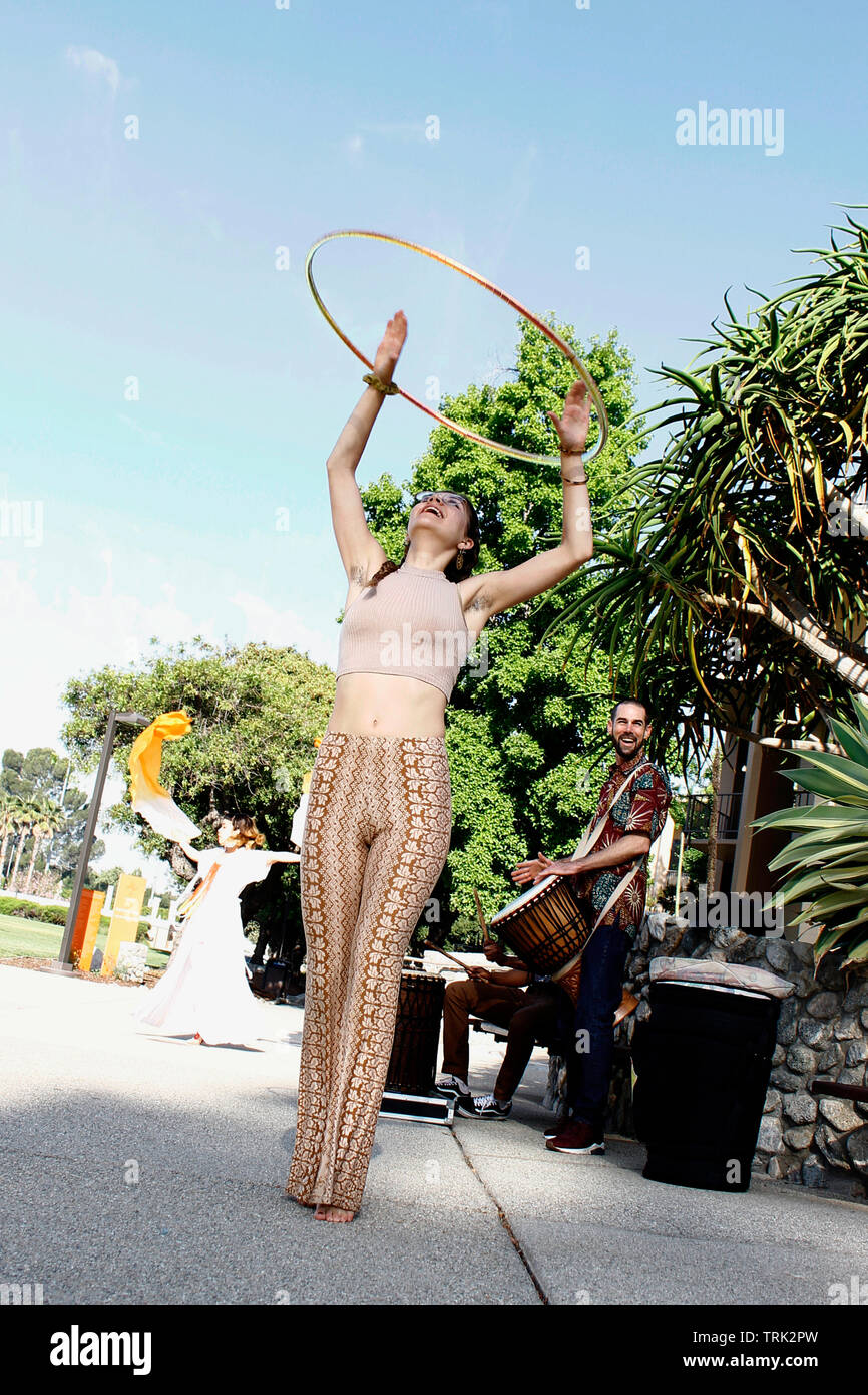 Hula Hooper High Resolution Stock Photography and Images - Alamy