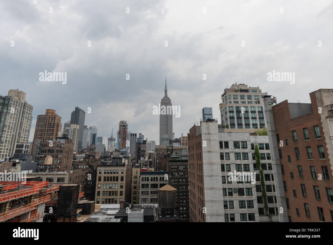 Aerial view beautiful manhattan hi-res stock photography and images - Alamy