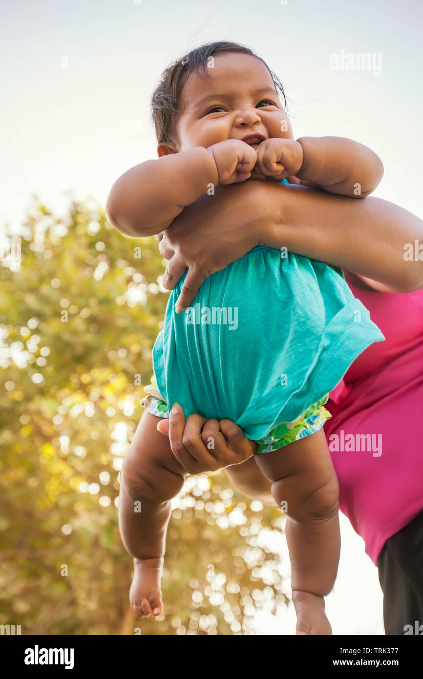 Happy native american baby hi-res stock photography and images - Alamy