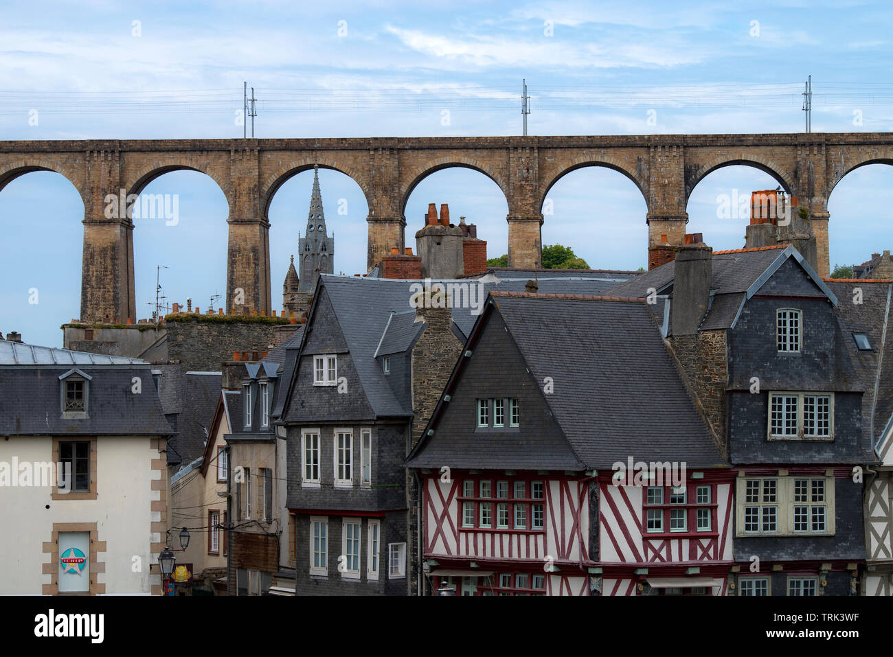 Morlaix bretagne brittany finistere france hi-res stock photography and ...