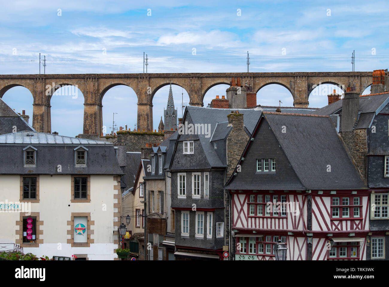 Morlaix bretagne brittany finistere france hi-res stock photography and ...