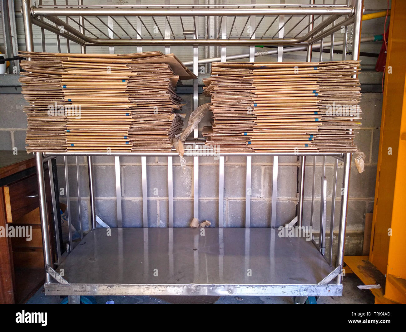 Recycled cardboard recycling environment hi-res stock photography and ...