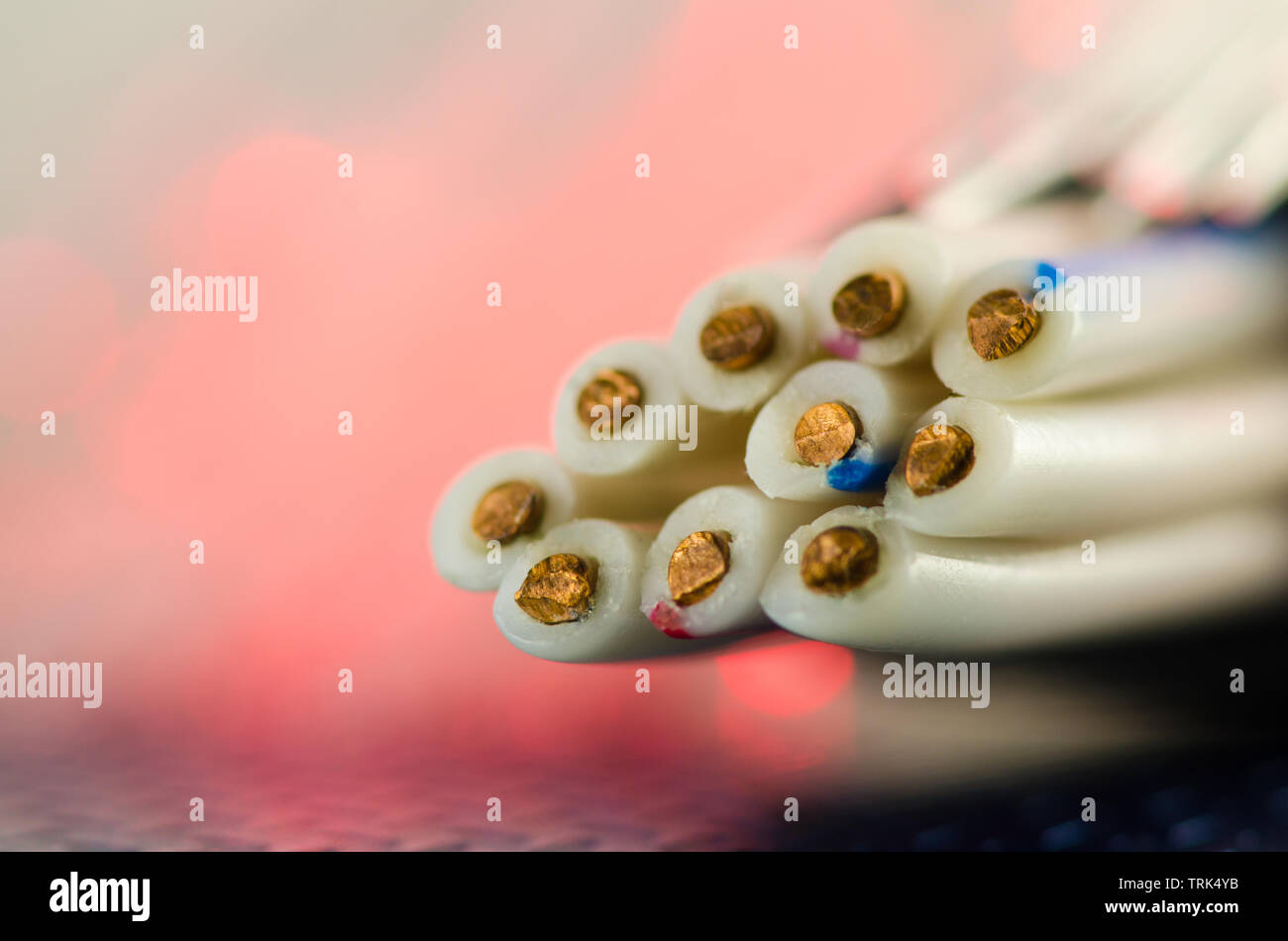 Power cable cross section hi-res stock photography and images - Alamy