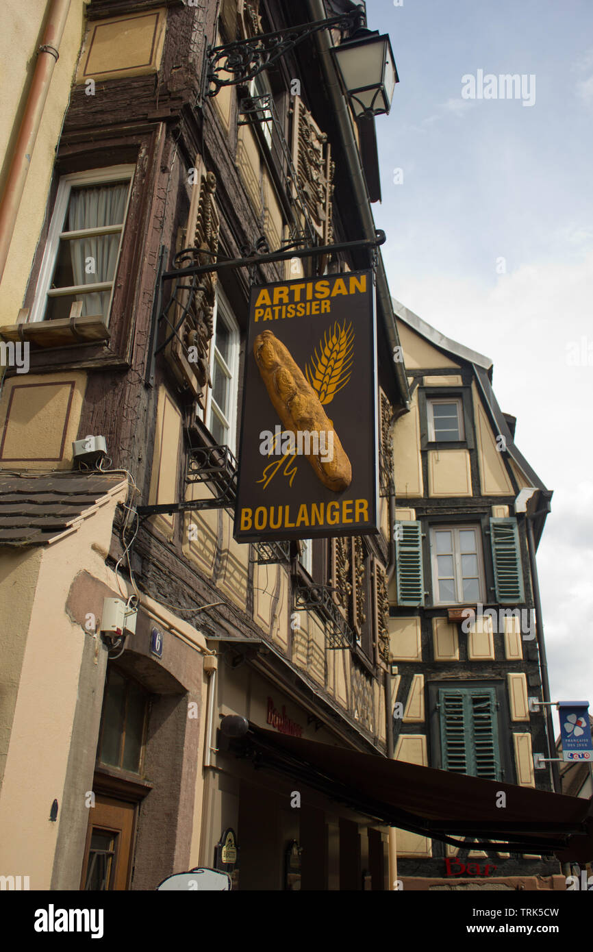 Architecture in Alsace Stock Photo - Alamy