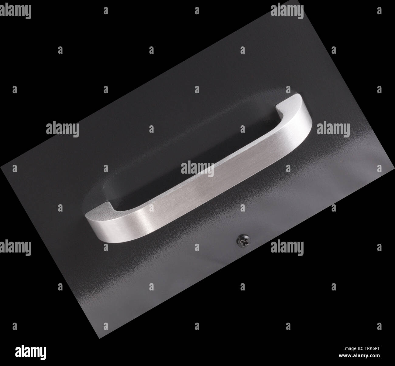 Black Metal Case with Handle Stock Photo - Alamy