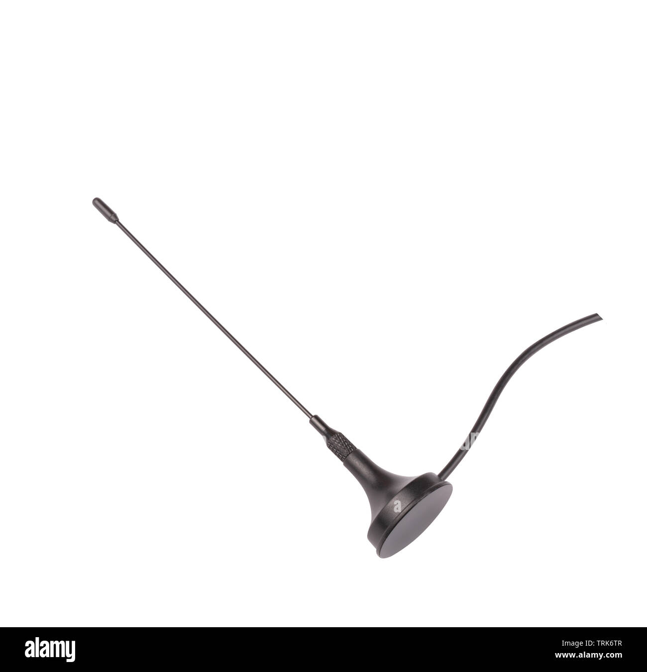 Black Antenna Isolated Stock Photo - Alamy