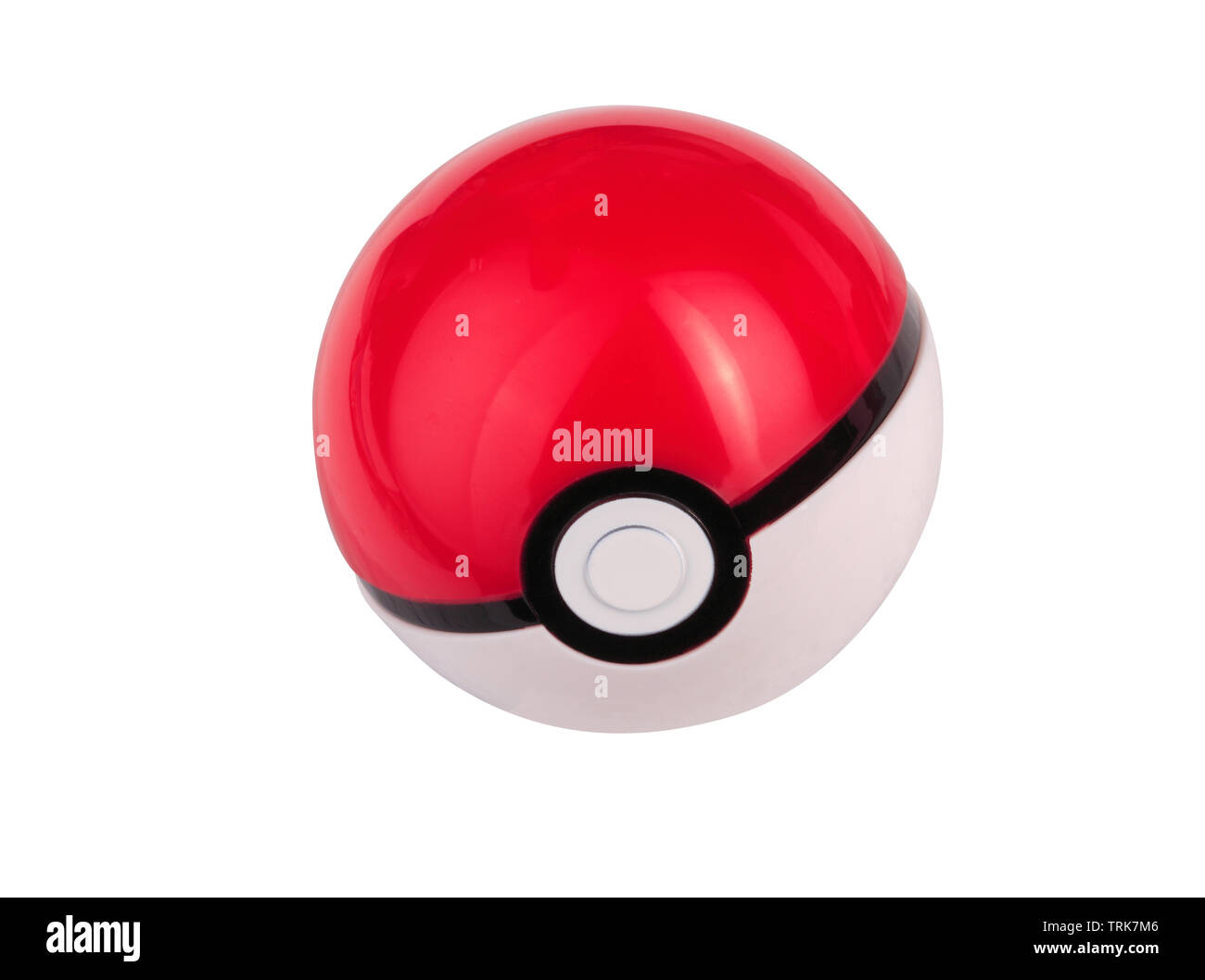 plastic game toy ball isolated Stock Photo - Alamy