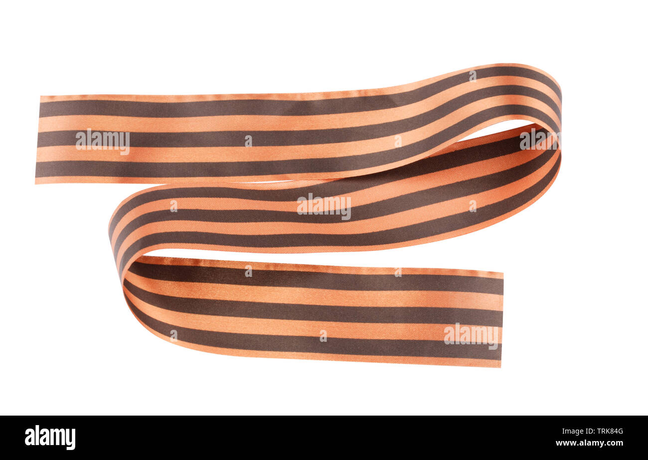 George Ribbon Isolated Stock Photo - Alamy