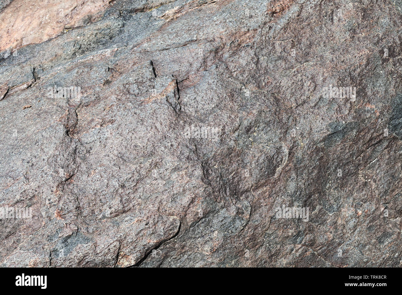 Natural gray granite stone background photo texture with relief pattern ...