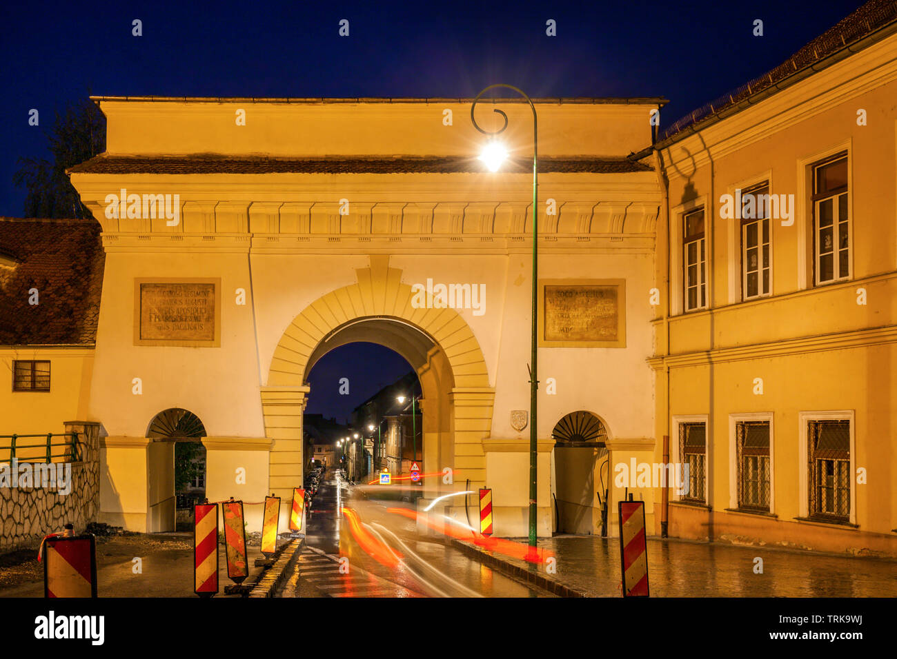 Schei Gate in Brasov. Brasov, Brasov County, Romania Stock Photo - Alamy