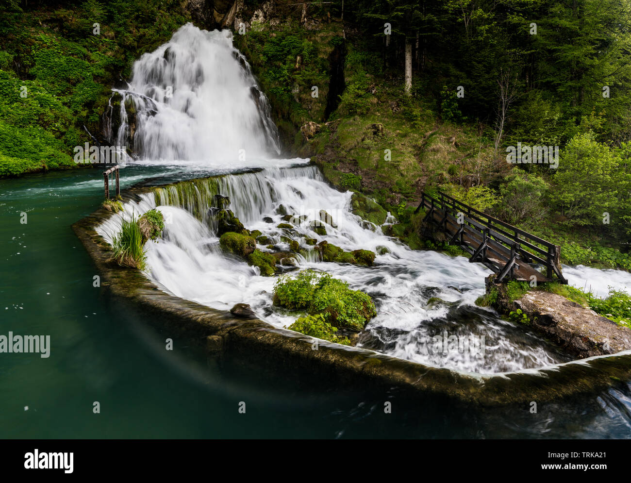 Idyllic waterfall hi-res stock photography and images - Alamy