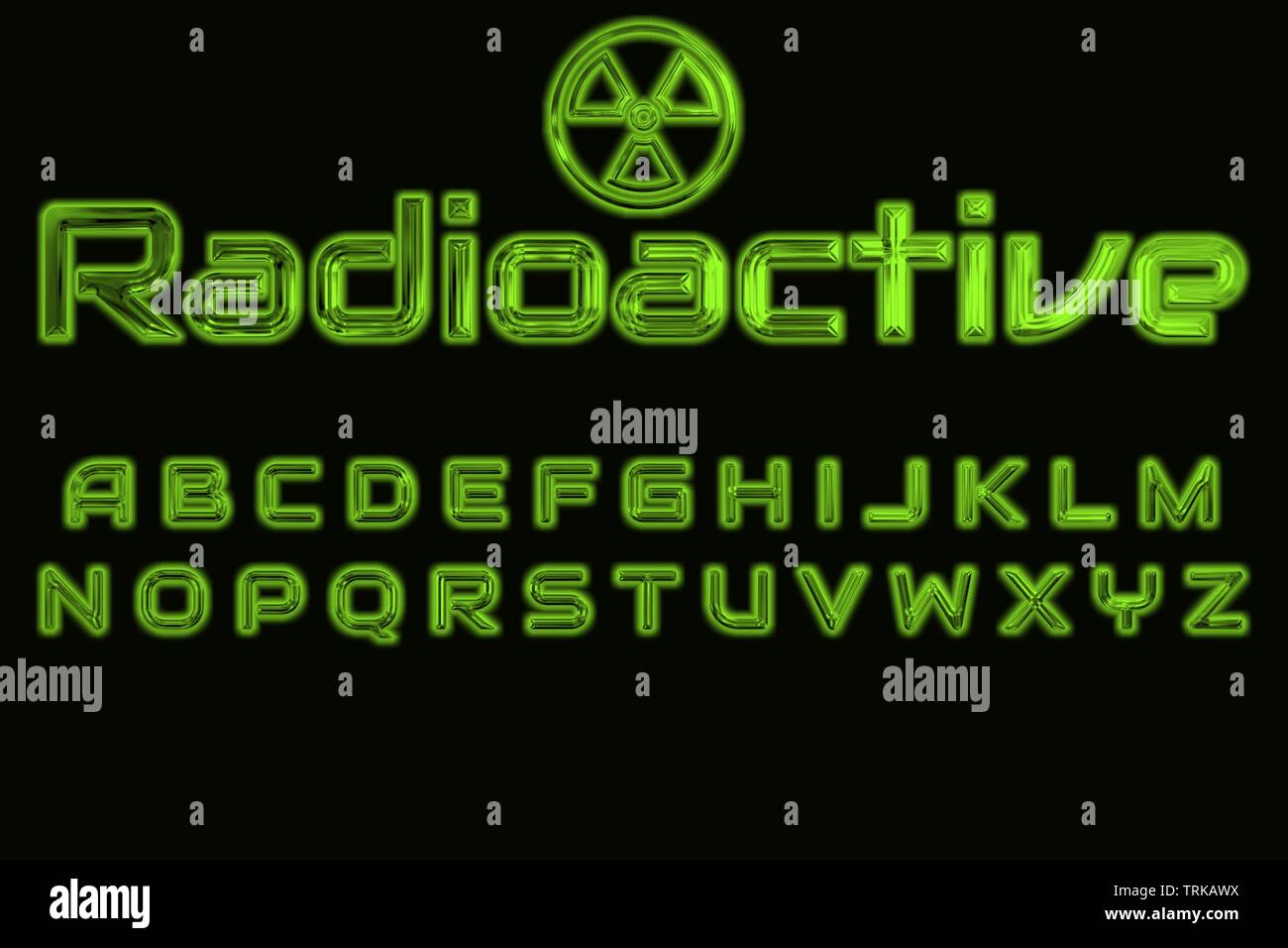 Radioactive Symbol 3d High Resolution Stock Photography and Images - Alamy