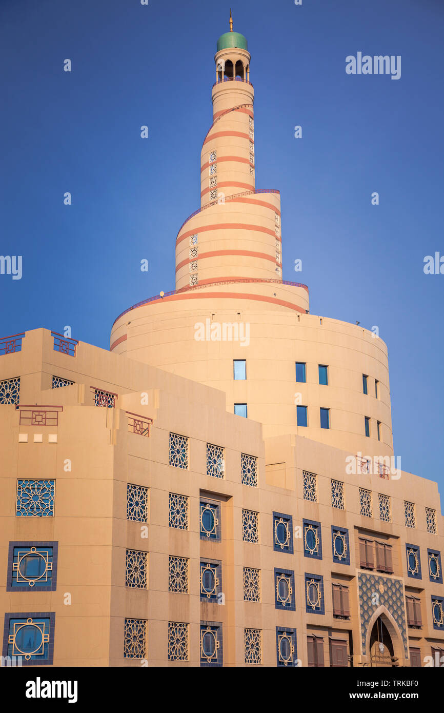 The Fanar Mosque in Doha. Doha, Ad-Dawhah, Qatar Stock Photo - Alamy