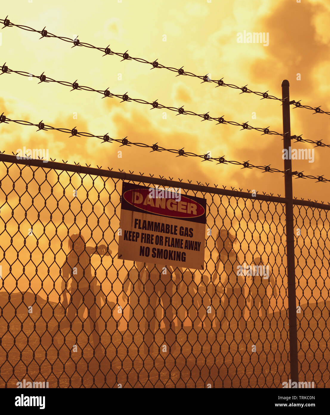 Fence post halloween hi-res stock photography and images - Alamy