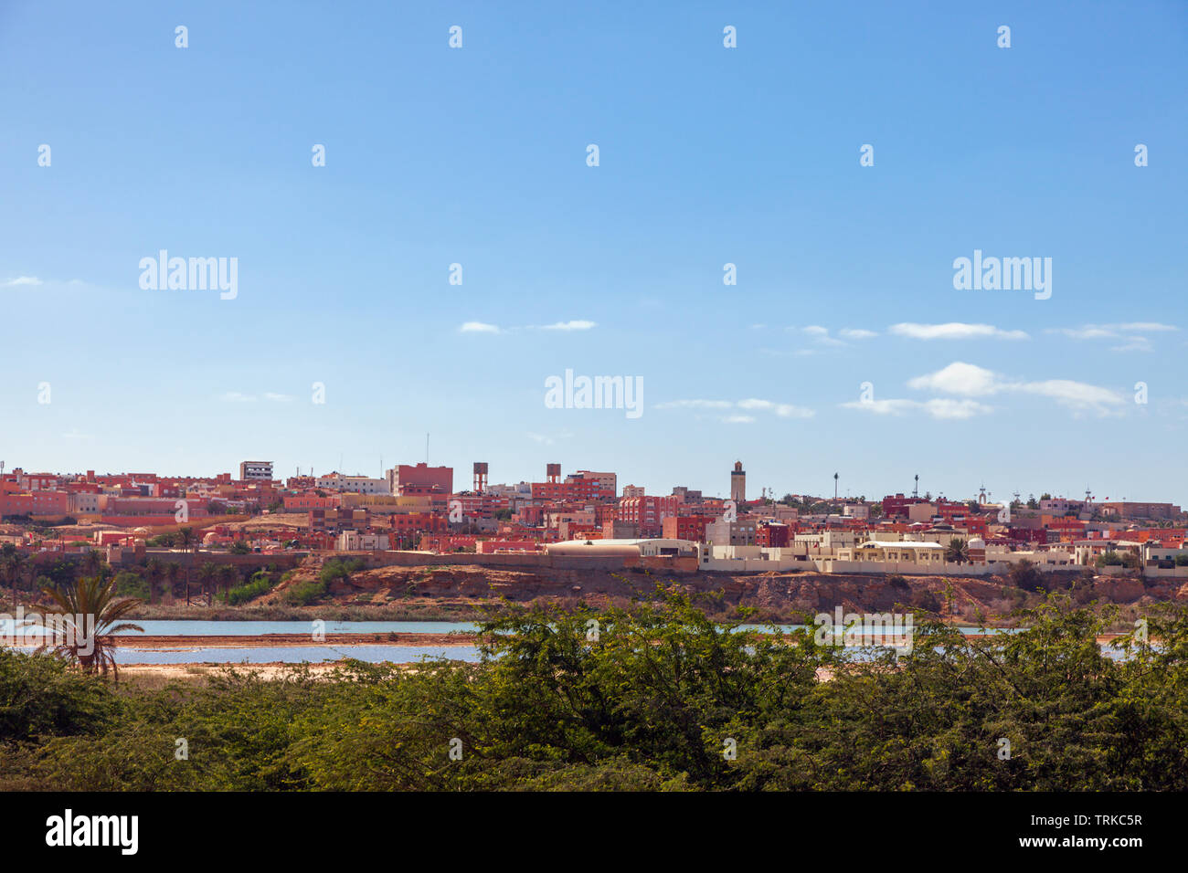 Panorama of Laayoune. Laayoune, Western Sahara, Morocco Stock Photo - Alamy