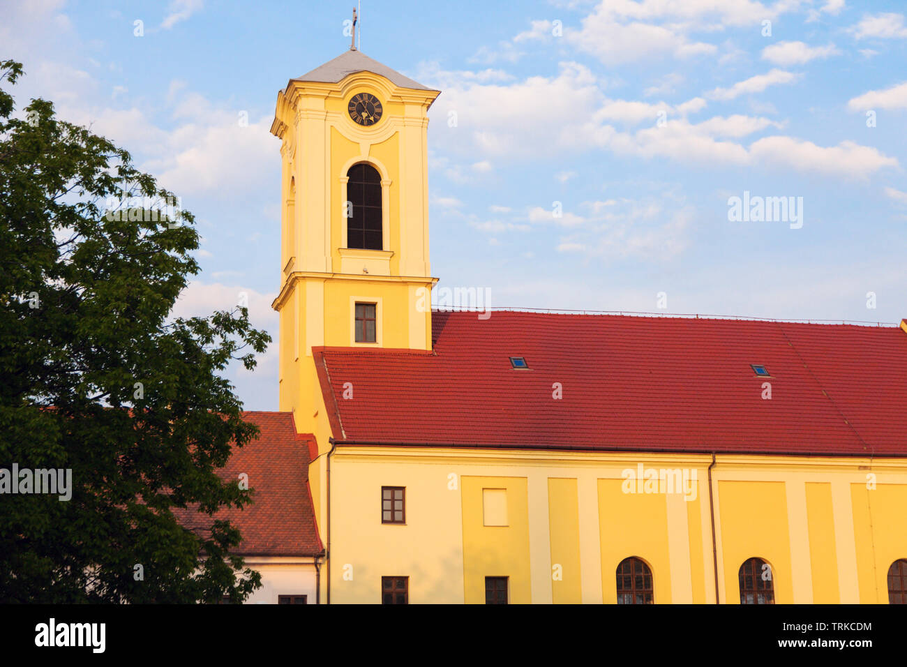 Church in Oradea Citadel. Oradea, Bihor County, Romania Stock Photo - Alamy