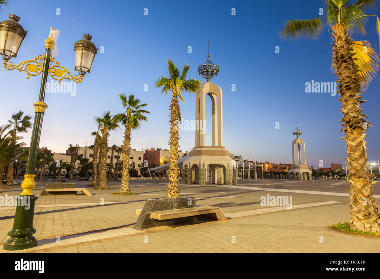 Place of Mechouar in Laayoune. Laayoune, Western Sahara, Morocco Stock ...