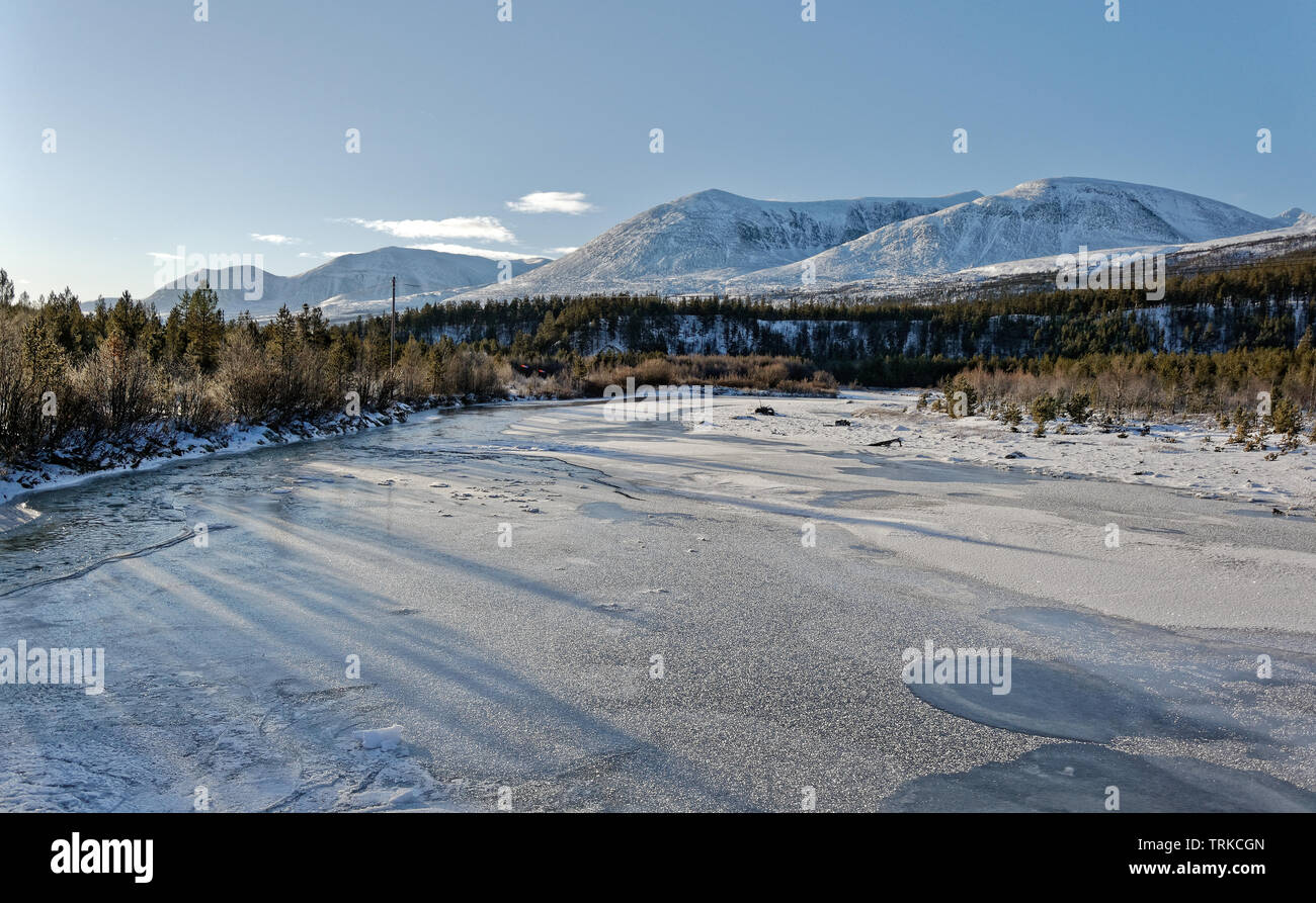 Norway. Winter in Rondane Stock Photo - Alamy