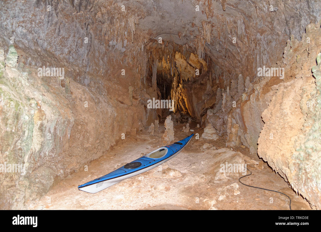Grotta del Fico - limestone caves complex, Gulf of Orosei, Gennargentu ...