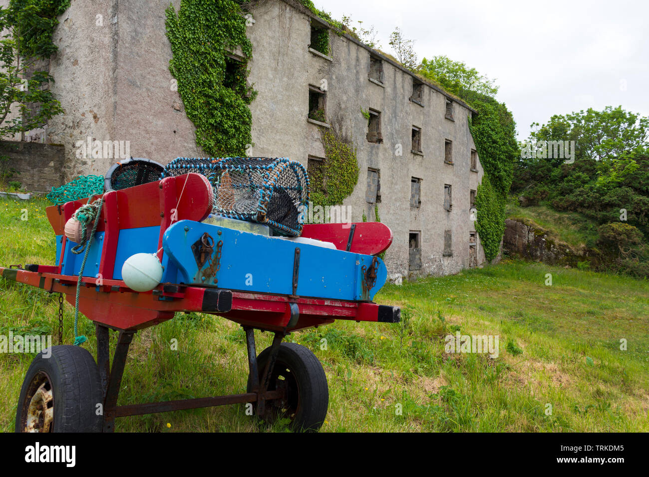 Burtonport old fishing industry heritage and the derelict cooperage ...