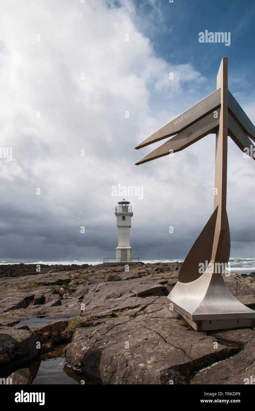 One of a number of my images captured in Akranes, Iceland showing views ...