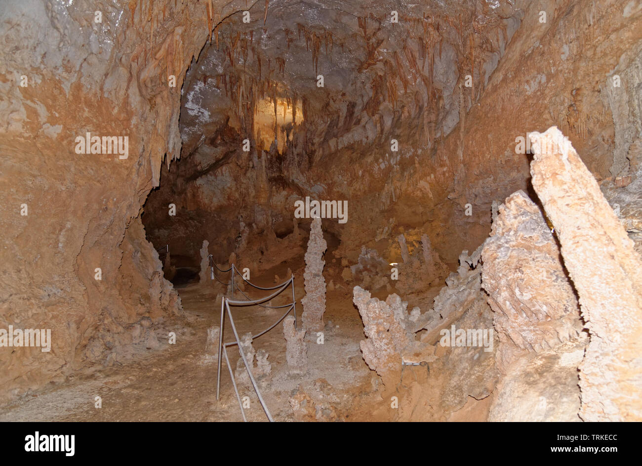 Grotta del Fico - limestone caves complex, Gulf of Orosei, Gennargentu ...