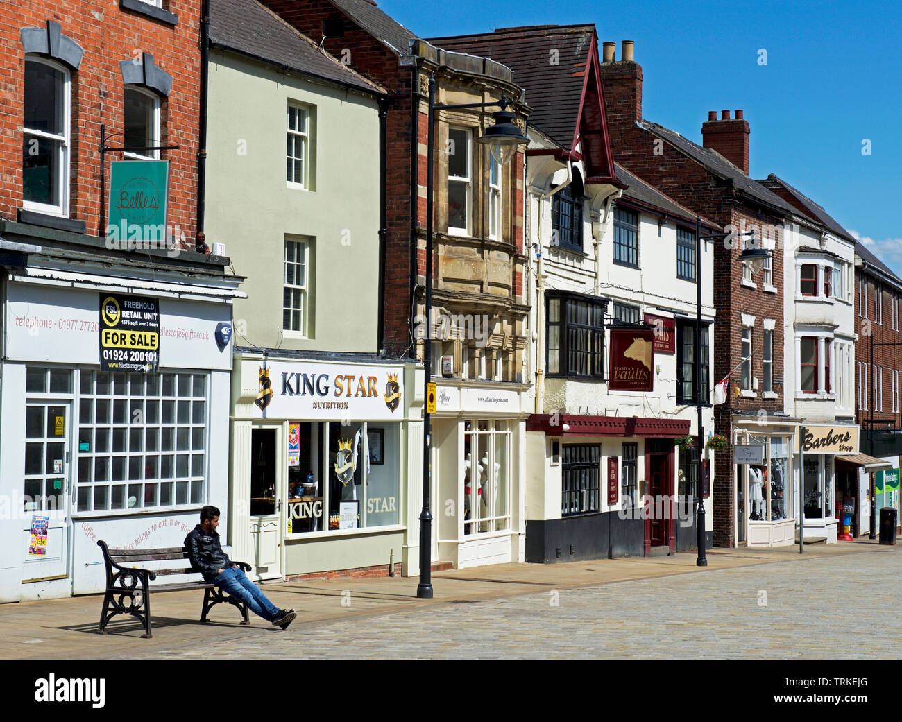 Beastfair, Pontefract, West Yorkshire, England UK Stock Photo - Alamy