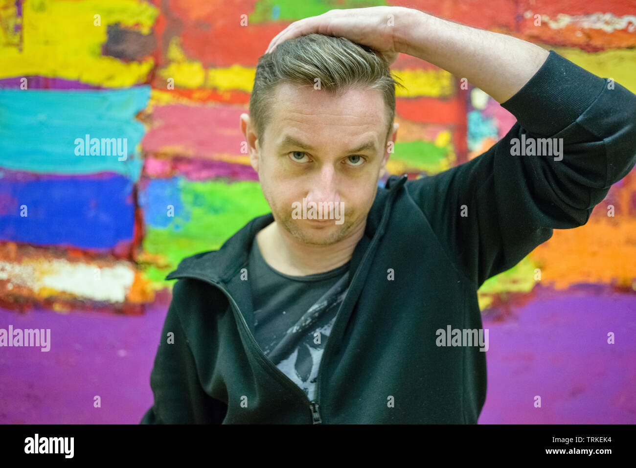 Portrait of Serhiy Zhadan, Ukraine’s most famous contemporary novelist ...