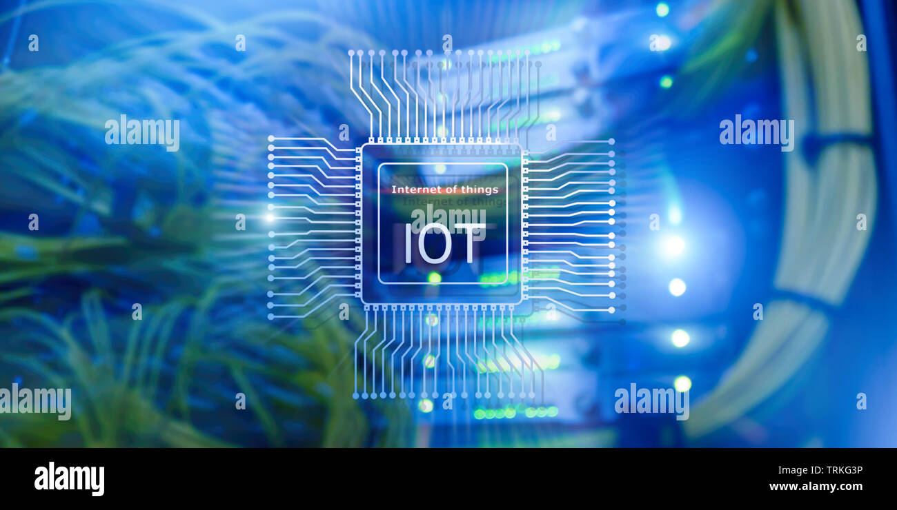Internet of things IoT. Big Data Cloud Computing Network Technology ...